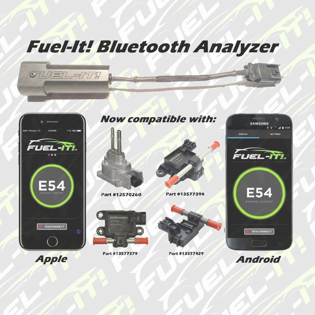 Universal Flex Fuel Kit & Bluetooth E85 Sensor Kits – Fuel-It!